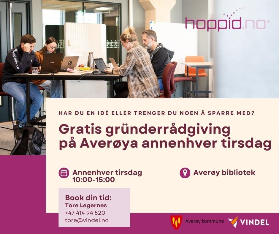 Gratis rådgiving til gründere - Averøy kommune